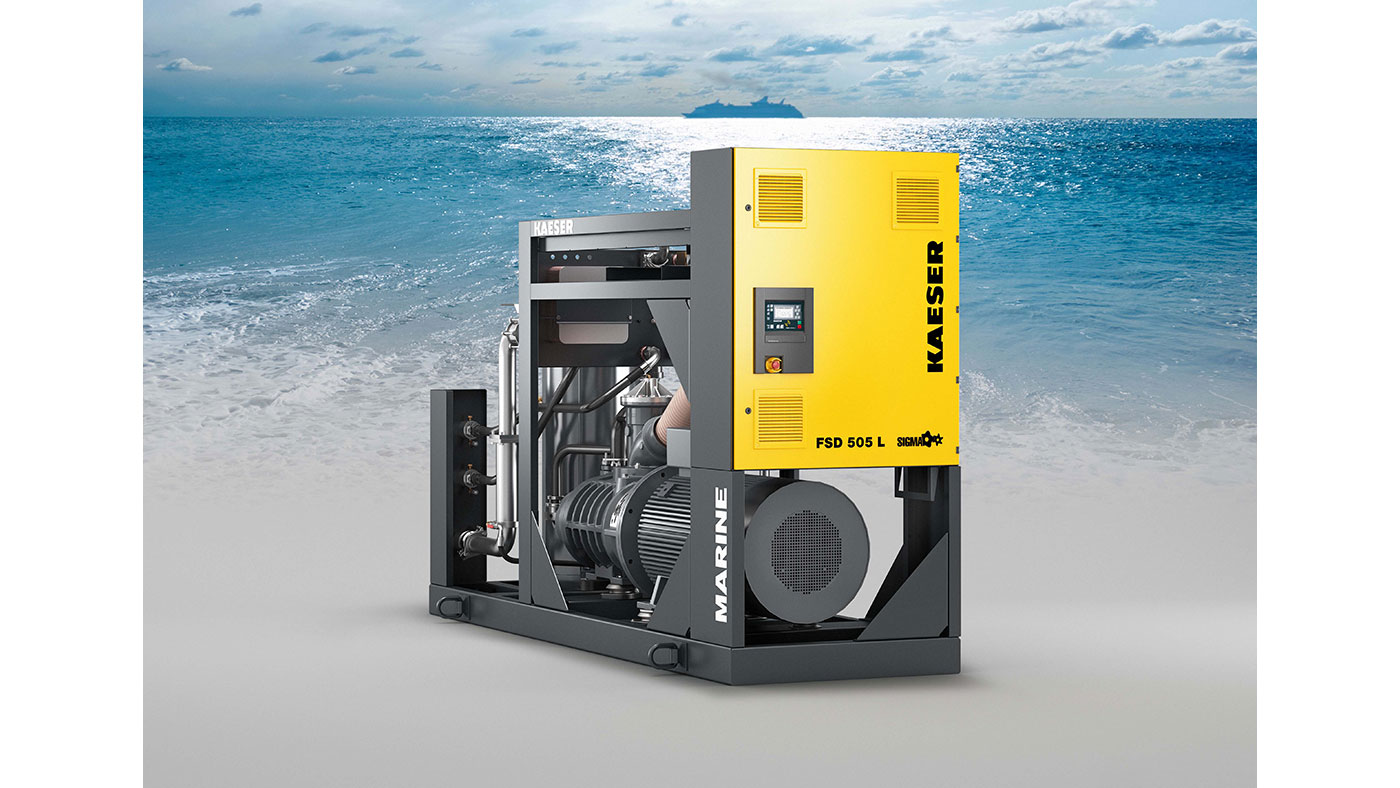 I nuovi compressori a vite FSD salgono a bordo: Le ammiraglie della flotta Kaeser con ...